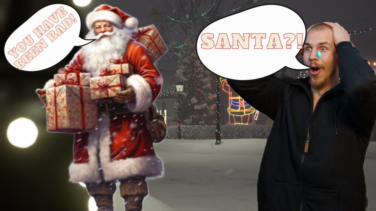 Christmas nightmare - Santa harassed me! - YouTube