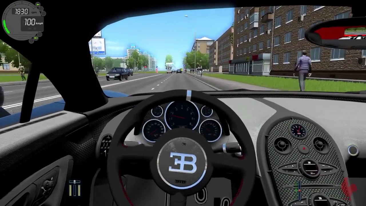 City Car Driving Bugatti Veyron Super Sport #12 - YouTube