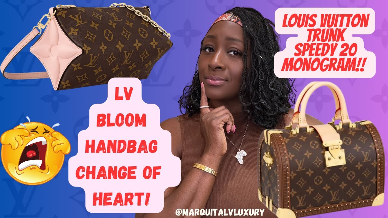 LOUIS VUITTON NEW RELEASES LOUIS VUITTON BLOOM HANDBAG LV SPEEDY TRUNK ...