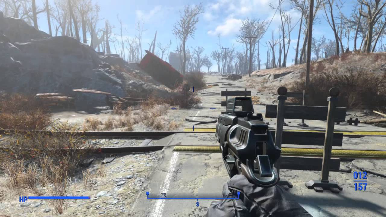 A working flying car in Fallout 4 - YouTube