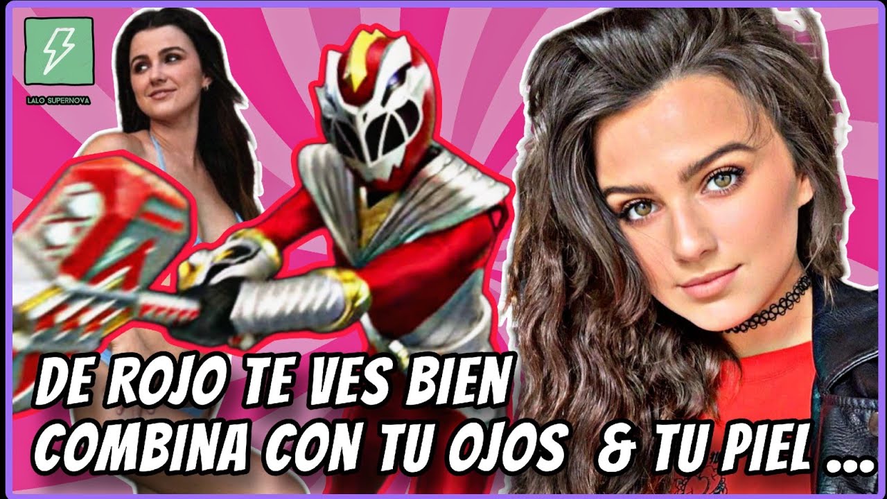 Amelia Jones "La Mejor Red Ranger FEMENINA" de TODOS Los Power Rangers ...