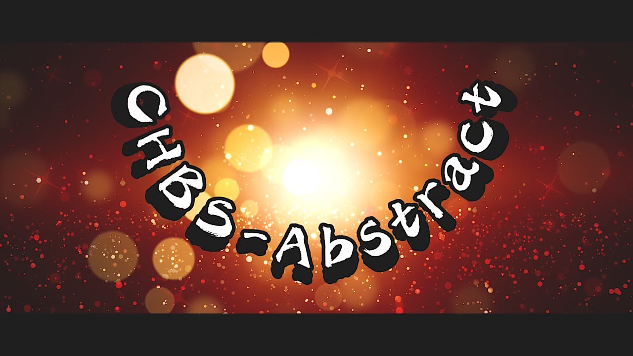 CHBS-Abstract - YouTube