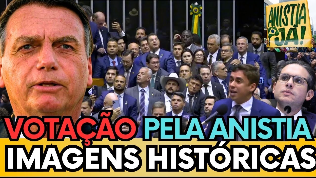 ANISTIA CHEGOU!: O PLENÁRIO FOI TOMADO PELA VOTAÇÃO HISTÓRICA PELA ...