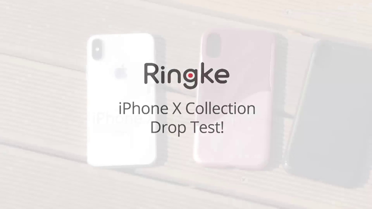 Apple iPhone X DROP Test! | Ringke Case Best Collection - YouTube