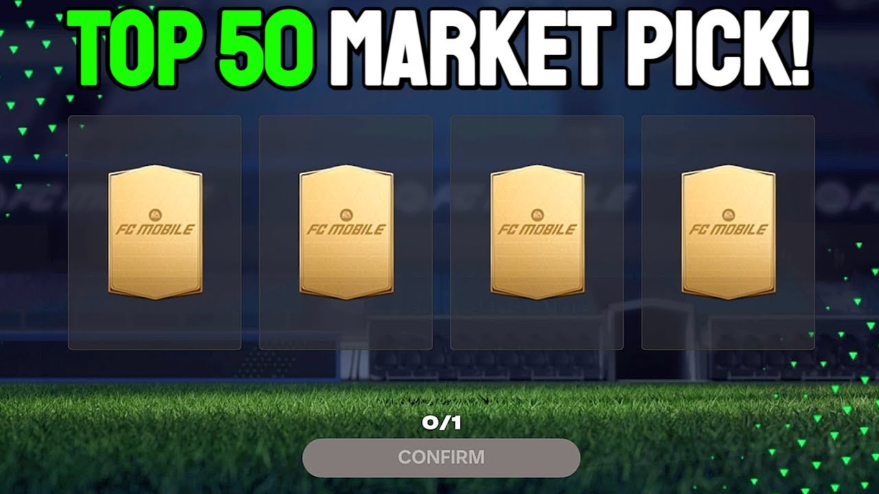 Top 50 Market Player Pick in FC Mobile! Pack Opening & Market Update ...