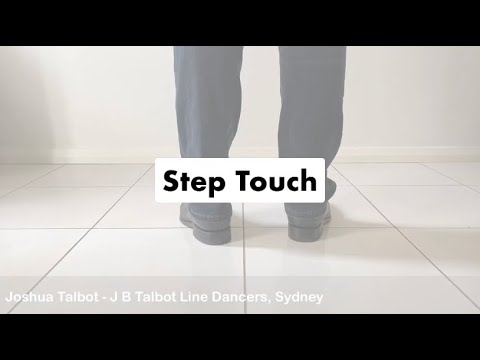 Step Touch - Line Dance Step - YouTube