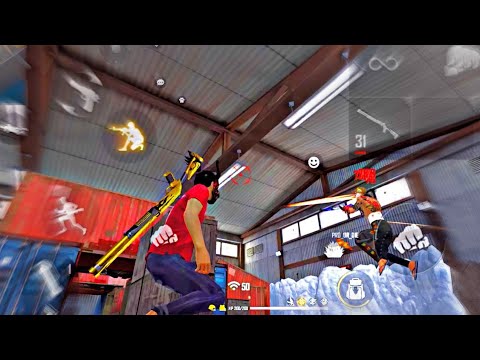 Free Fire Lone Wolf Mode Full Gameplay 👽 1v1