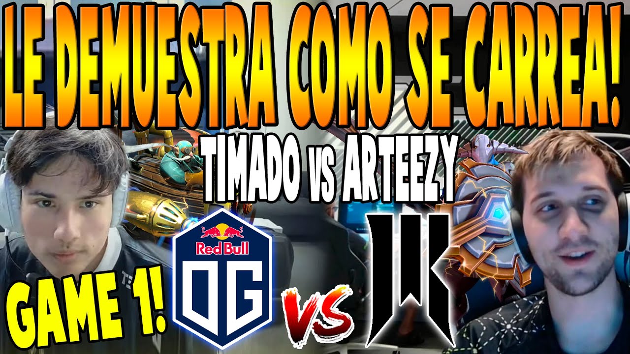 OG vs SHOPIFY REBELLION [GAME 1] BO3 - TIMADO, WISPER vs ARTEEZY - DREAMLEAGUE SEASON 22 DOTA 2 ...