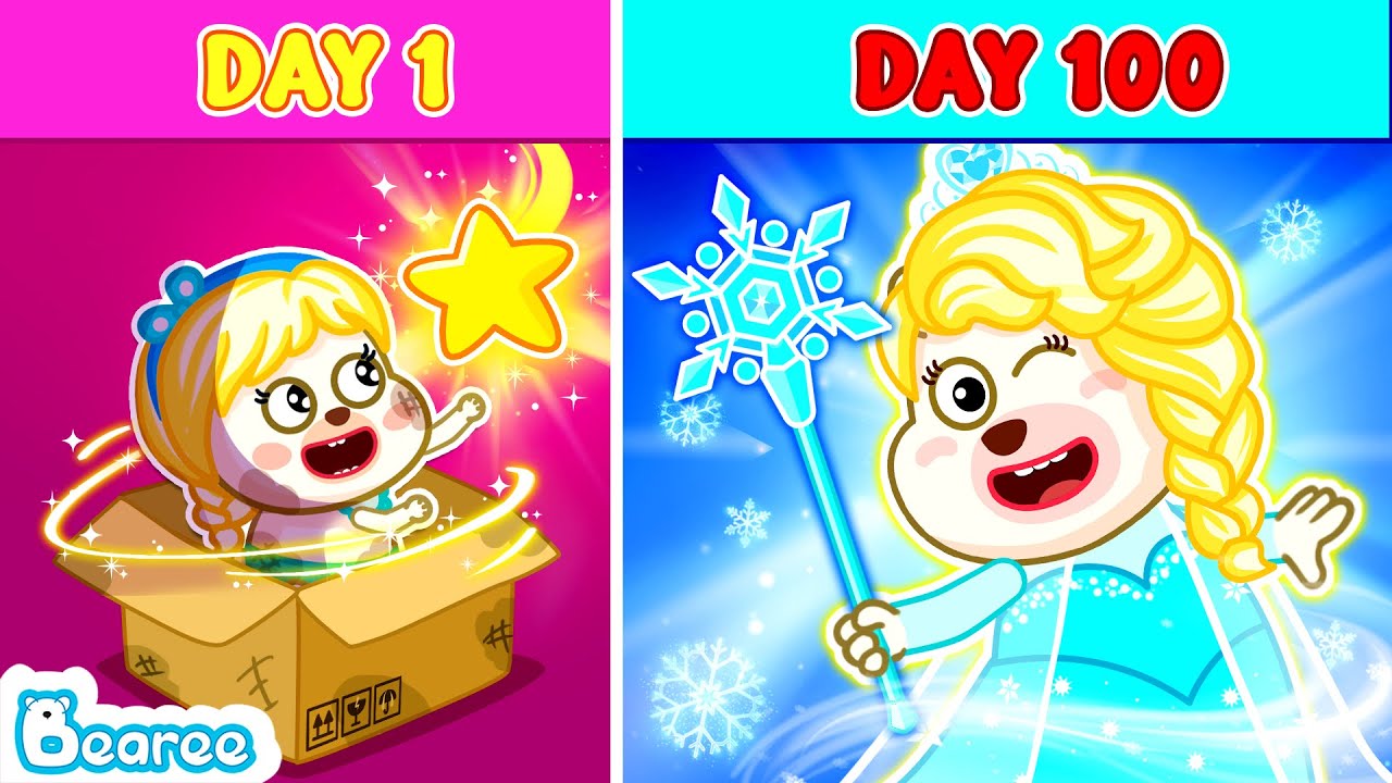 The Journey of Poor Baby Become Queen Elsa | Kids Stories About ...