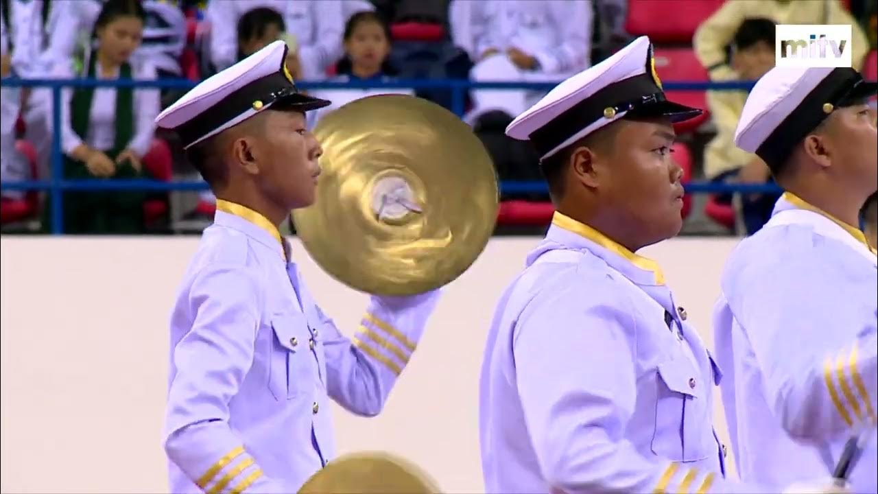 MITV: 1st prize winner (TTC, Kamayut) in the Yangon Region School Drum and bugle corps ...