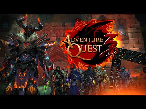 Adventure Quest 3D side quest and raid time - YouTube
