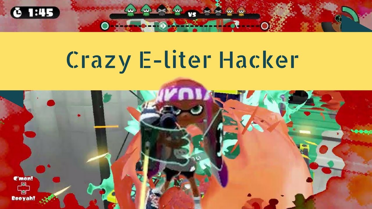 [Splatoon] Hacker In An S+ Ranked Battle?!?! - YouTube