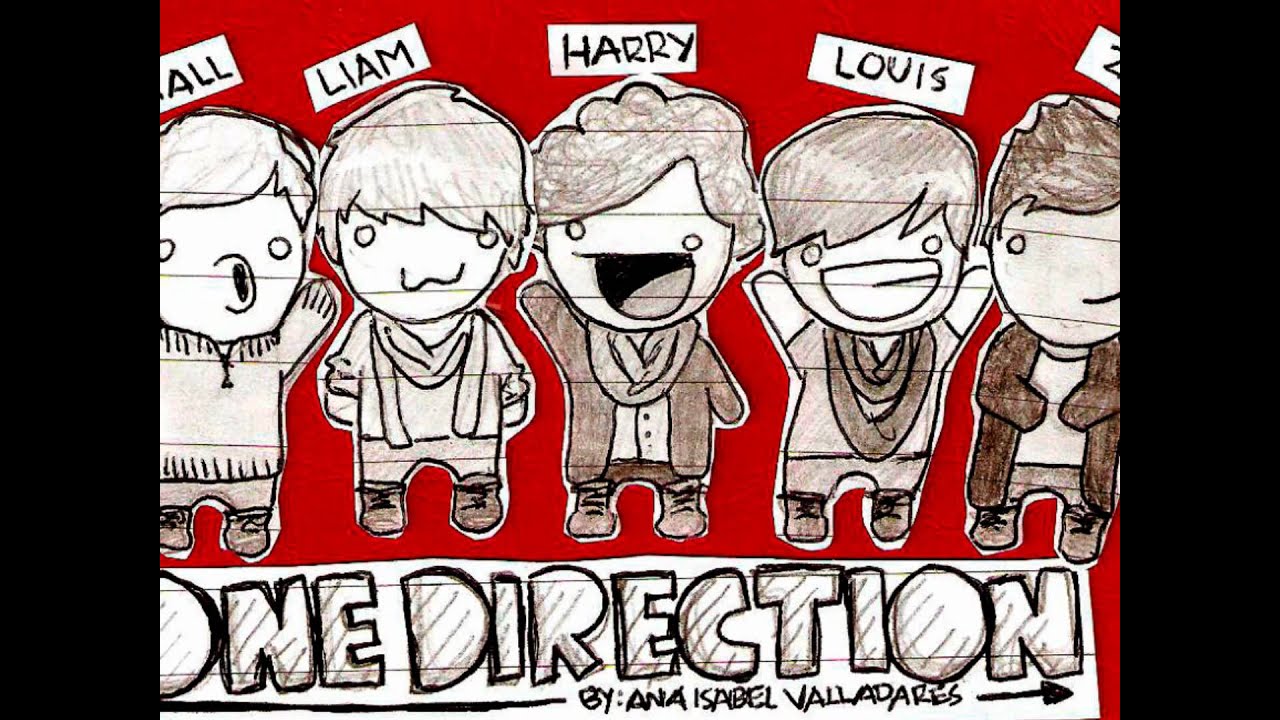 One Direction Cartoon Pictures - YouTube