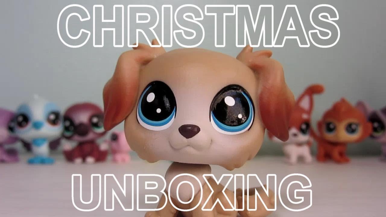 CHRISTMAS UNBOXING LPS G5 PETS - YouTube