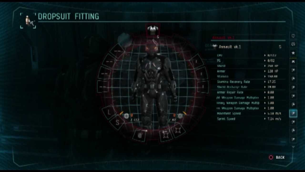 Dropsuit loadout Vk1 Sniper - YouTube