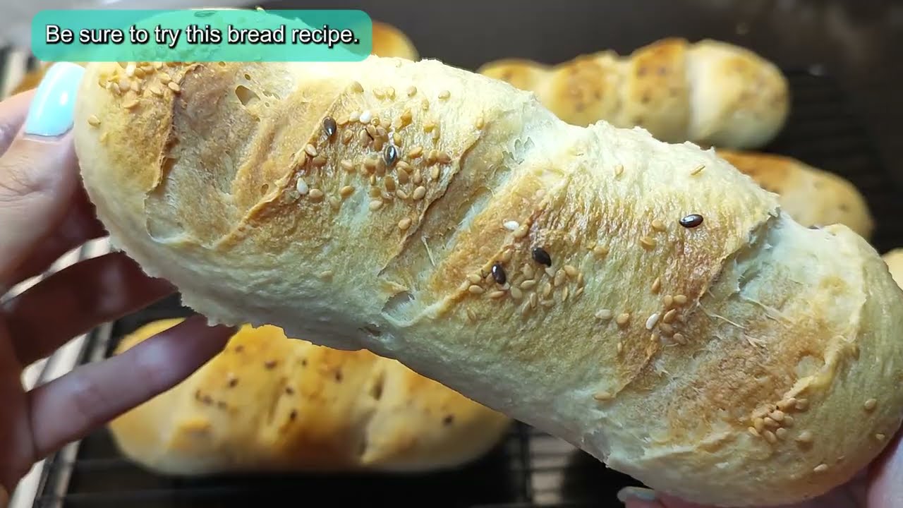 Have you ever cooked bread in boiling water? New bread recipe. baking ...