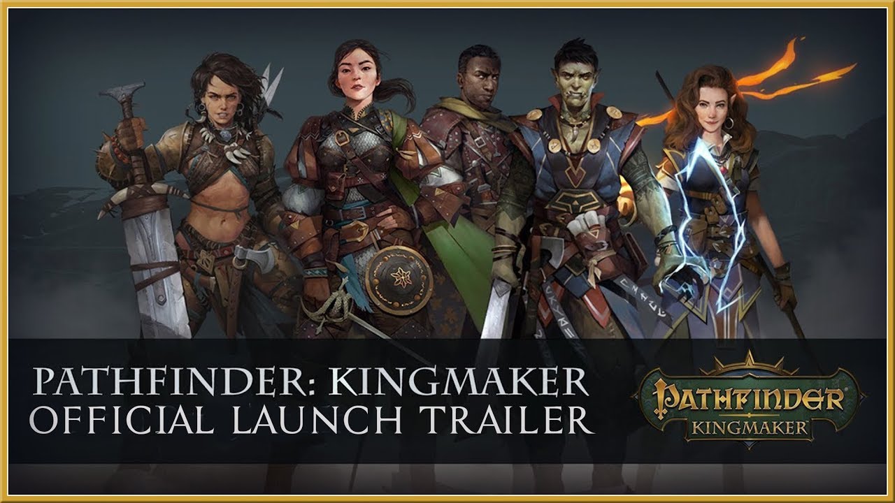 PATHFINDER : Kingmaker - NEW Official LAUNCH Gameplay Trailer (2018) HD - YouTube