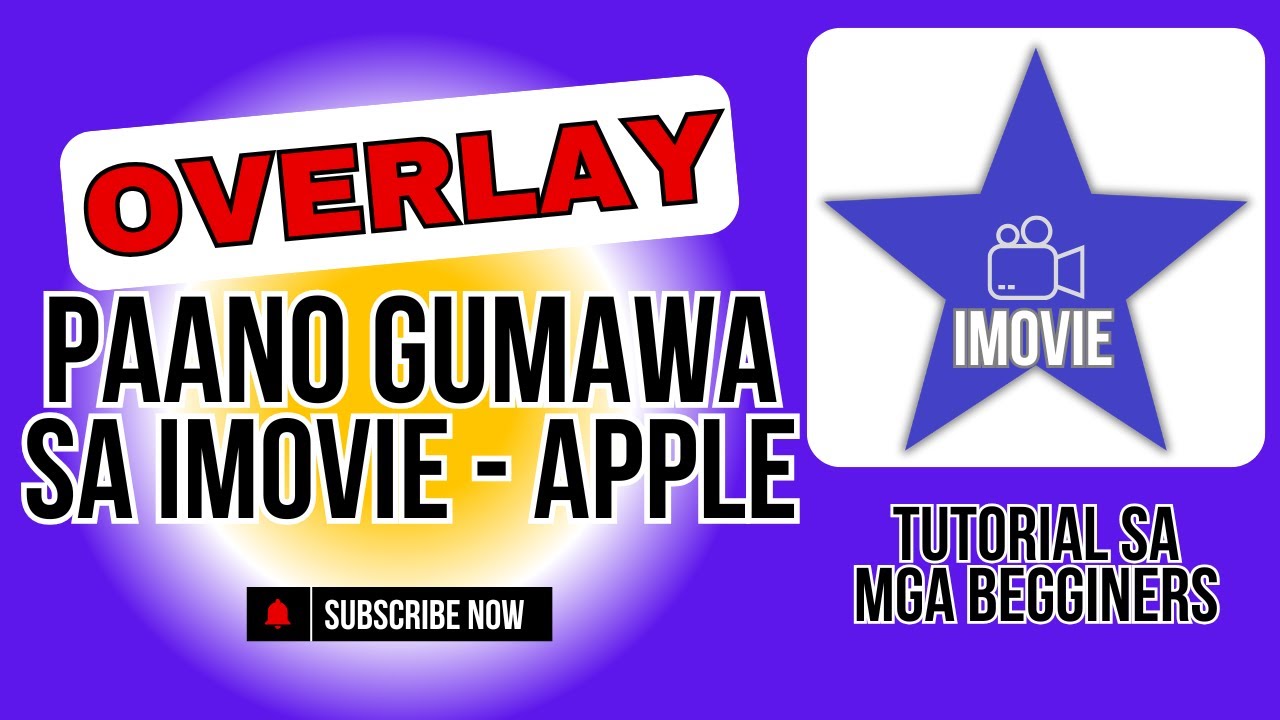 Paano Gumawa ng OVERLAY sa iMovie | #apple - YouTube