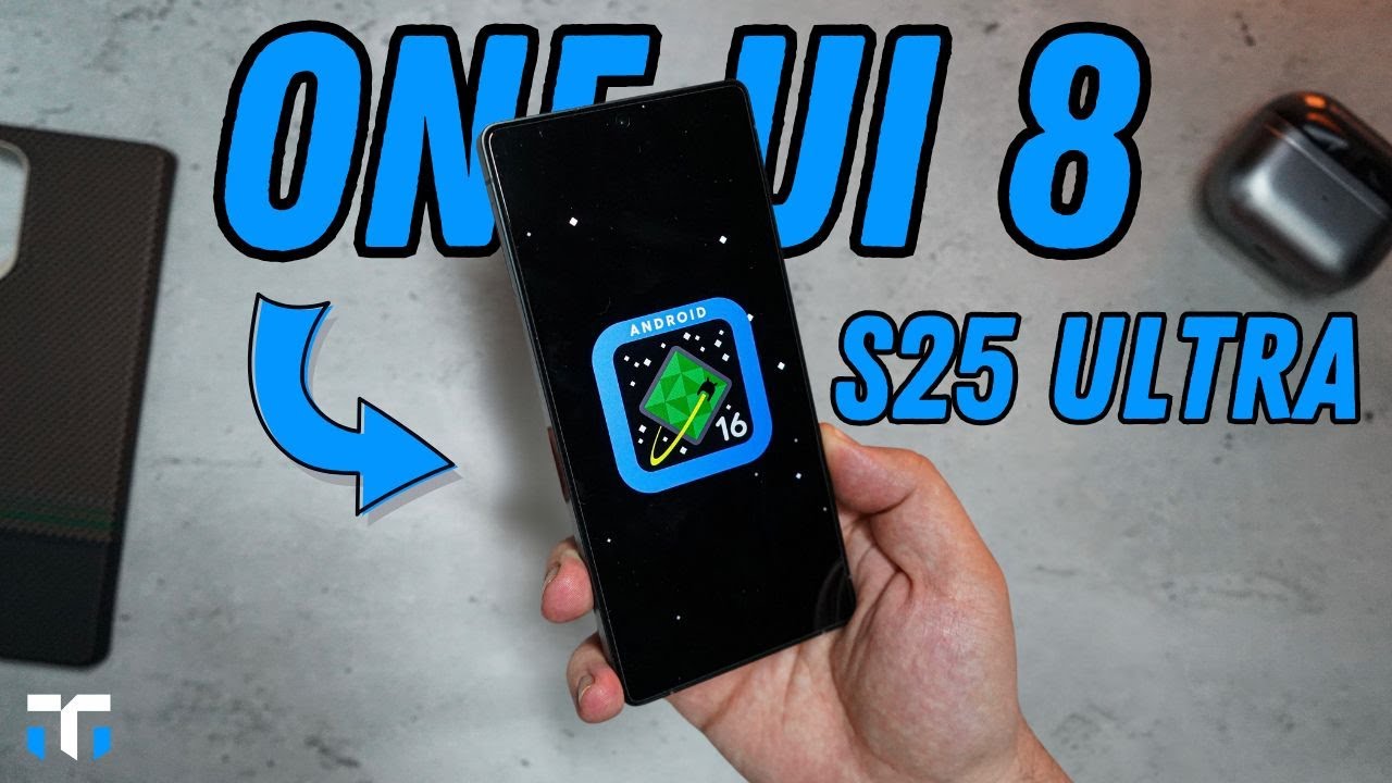 One UI 8 on the Samsung Galaxy S25 Ultra! - YouTube