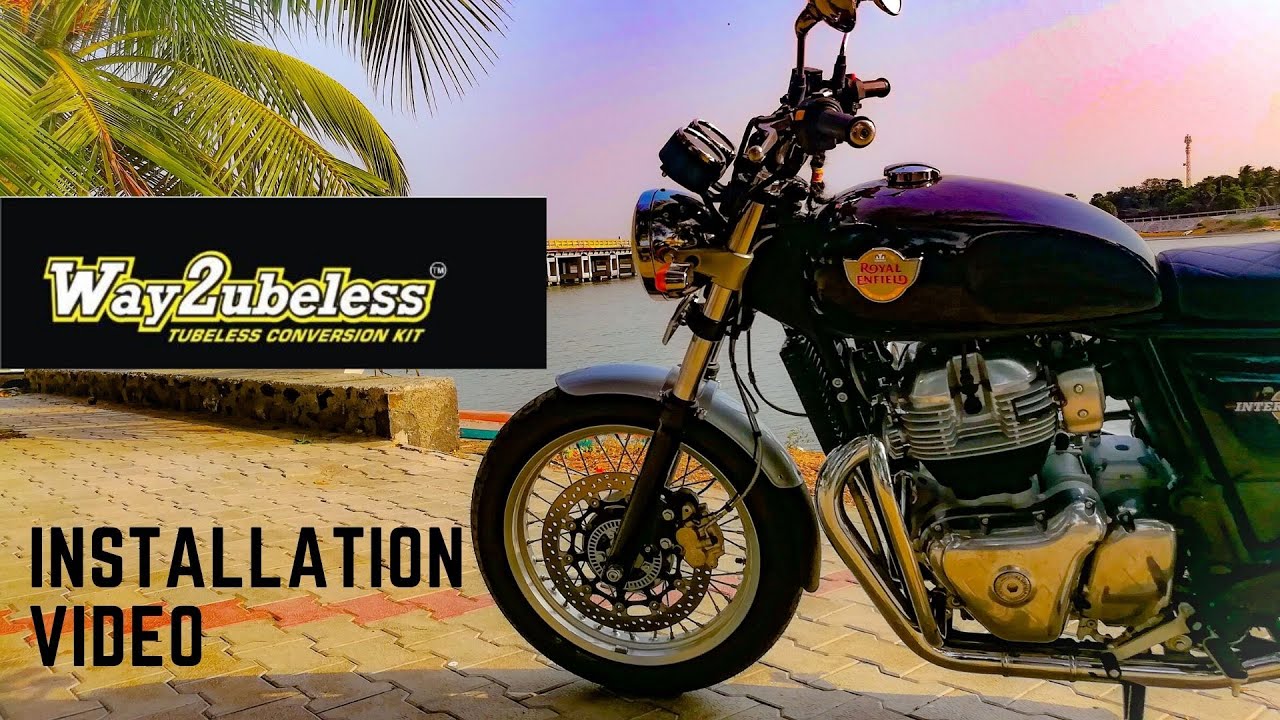 Way2ubeless Tubeless Conversion Kit | Way2Speed | Installation | Royal ...