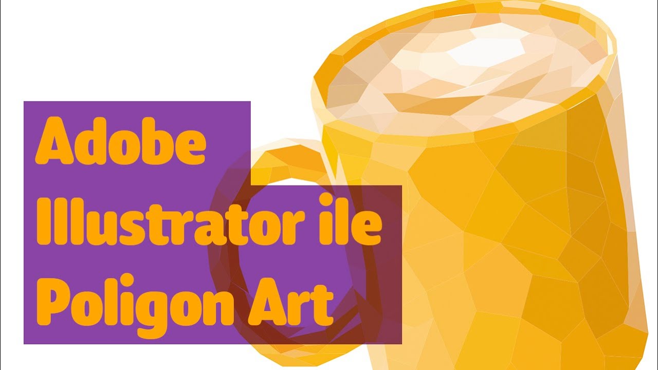 Adobe Illustrator Poligon Art Hazırlama - YouTube