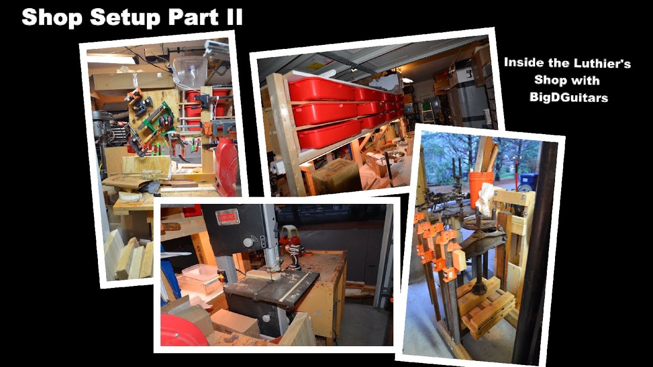 Setting up shop again - Part II - Inside the Luthier's Shop with ...