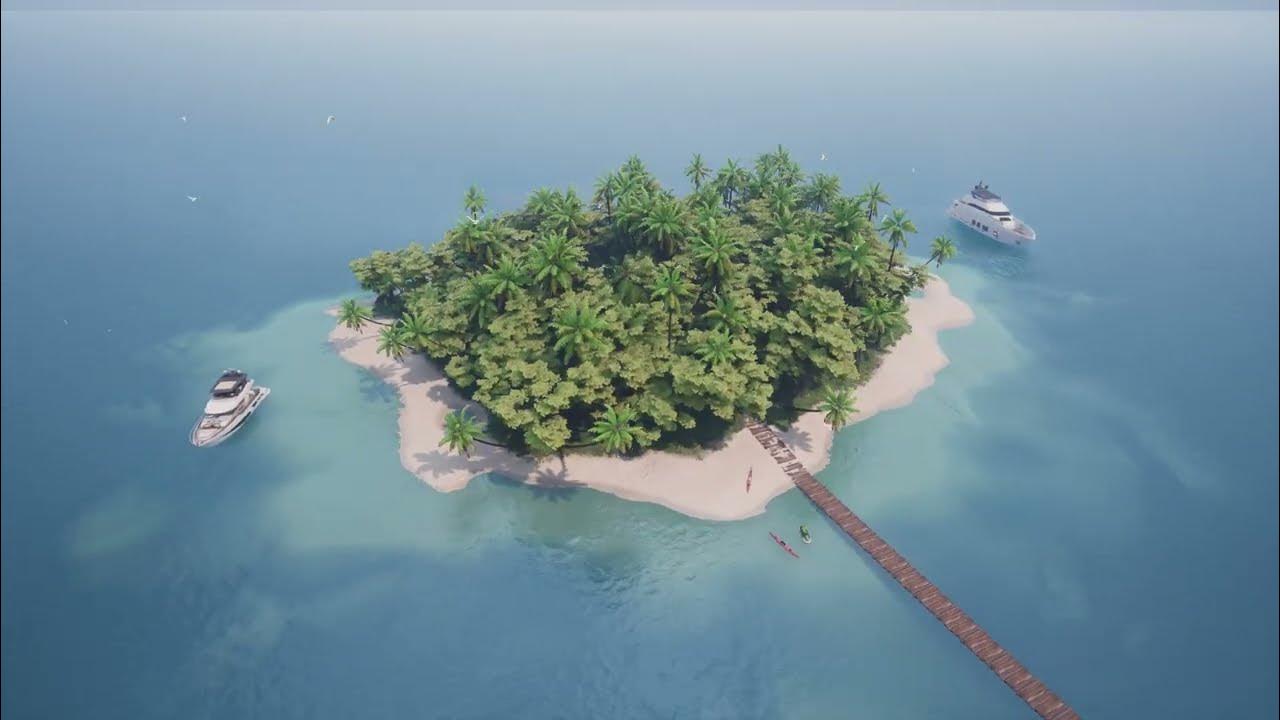 Island Unreal engine - YouTube