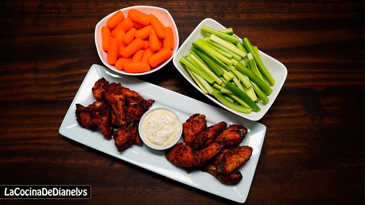 Alitas De Pollo Con Limón Y Pimienta Chicken Wings Lemon Pepper Estilo ...