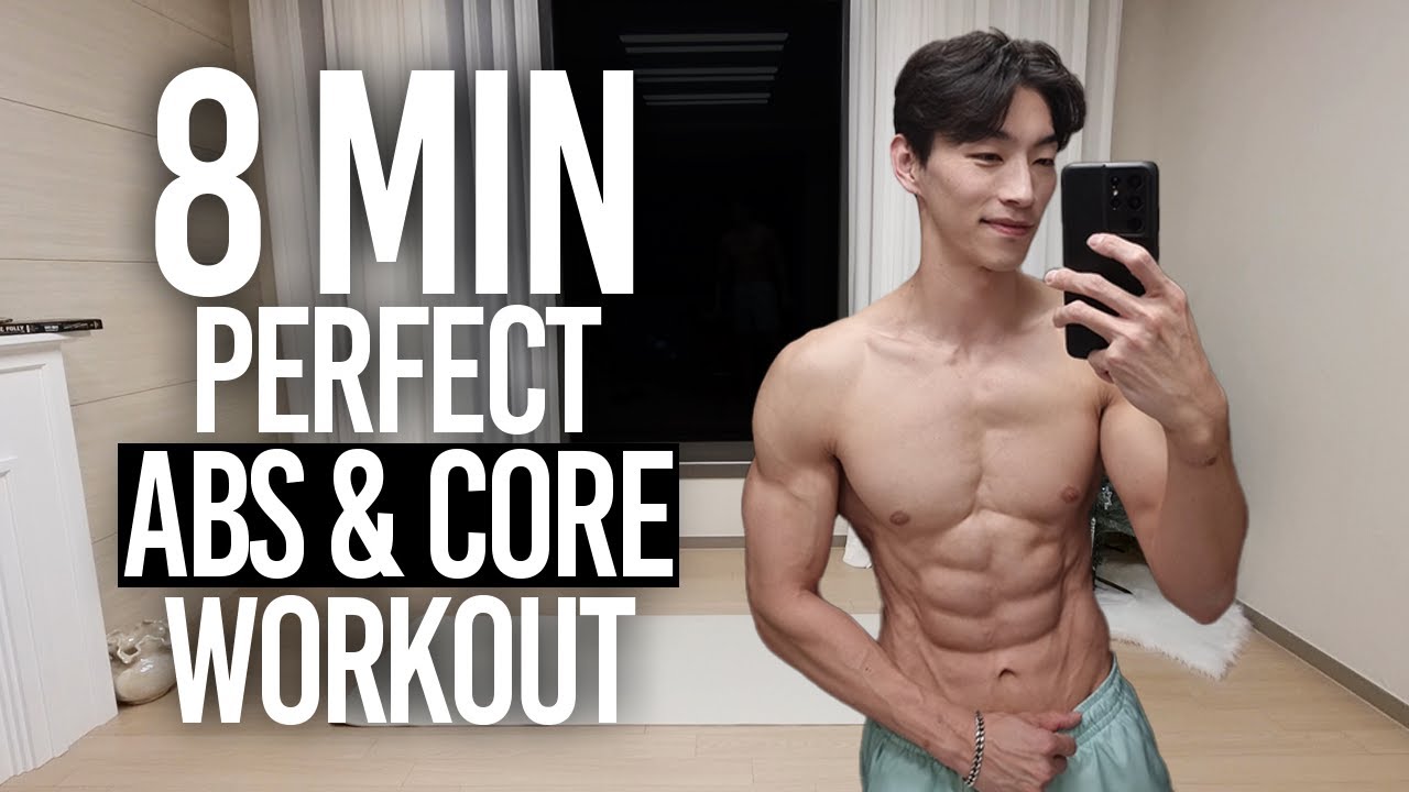 8분동안 따라만 해도 6팩 초콜릿 복근 만드는 운동!! // JUST 8MIN!! PERFECT 6PACK ABS & CORE ...