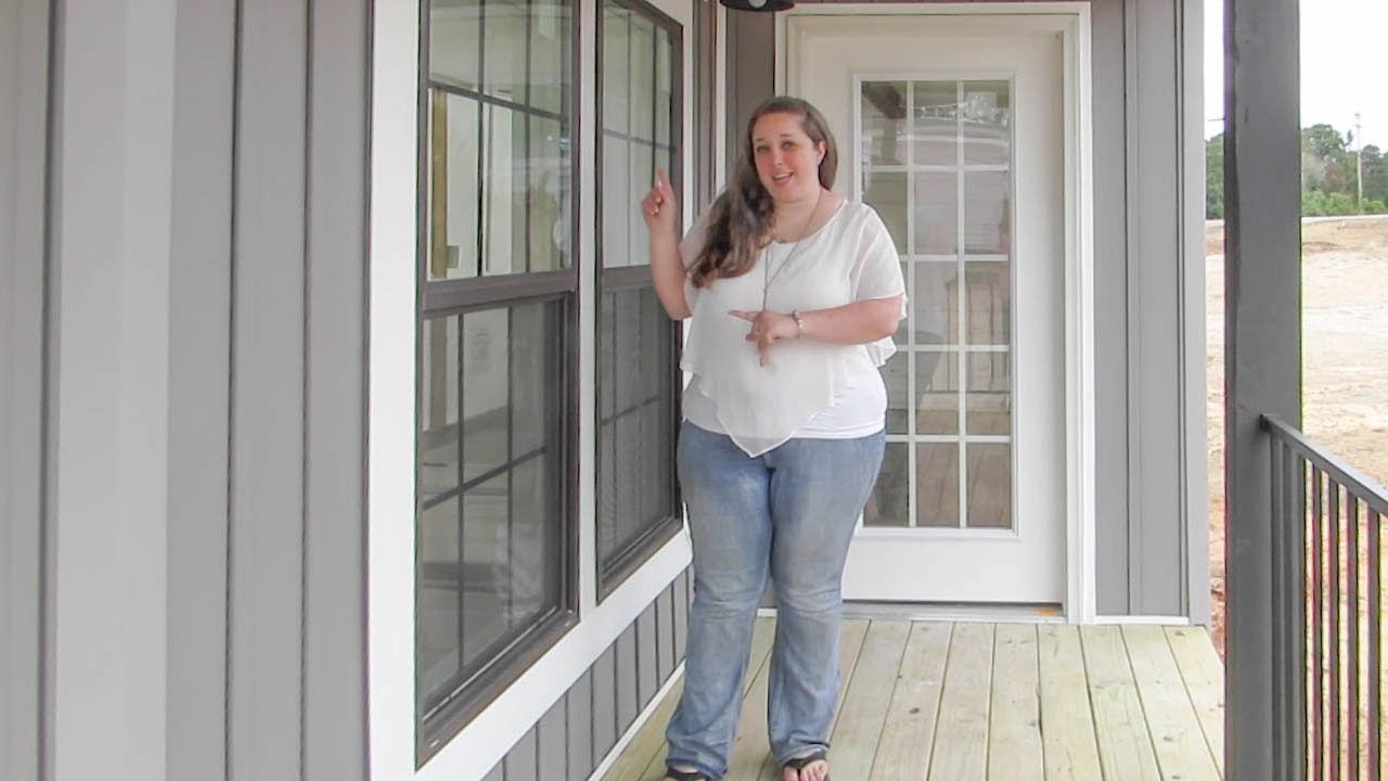 Walk Through of my Lula Mae Farmhouse Manufactured House Right After it ...