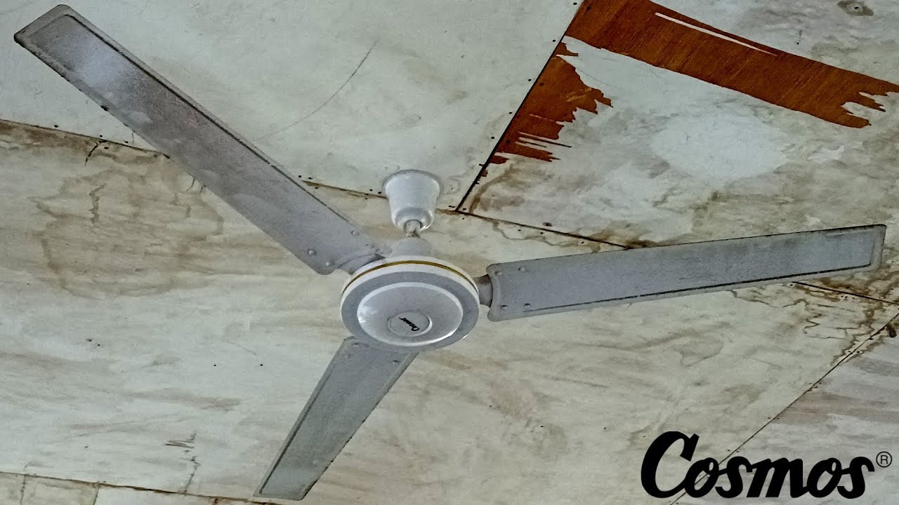 Cosmos 56" industrial ceiling fan - YouTube