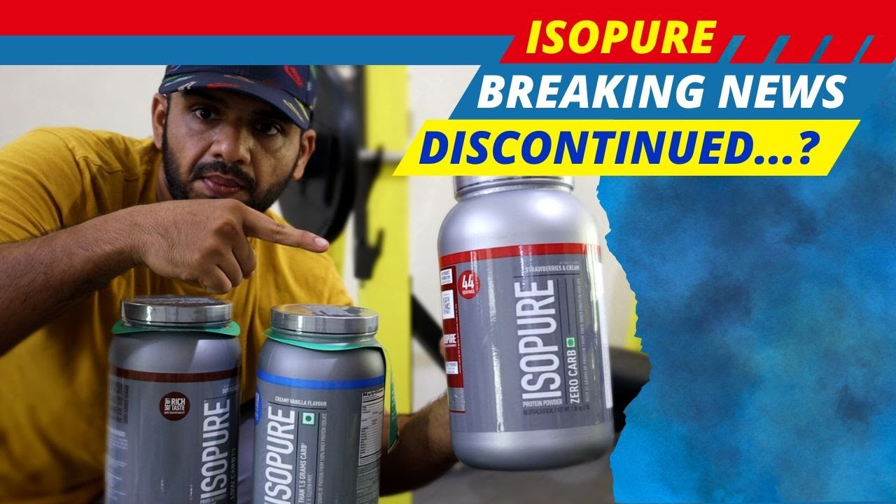 ISOPURE Zero Carbs Discontinued ? | Breaking News | Lactose Free Whey ...