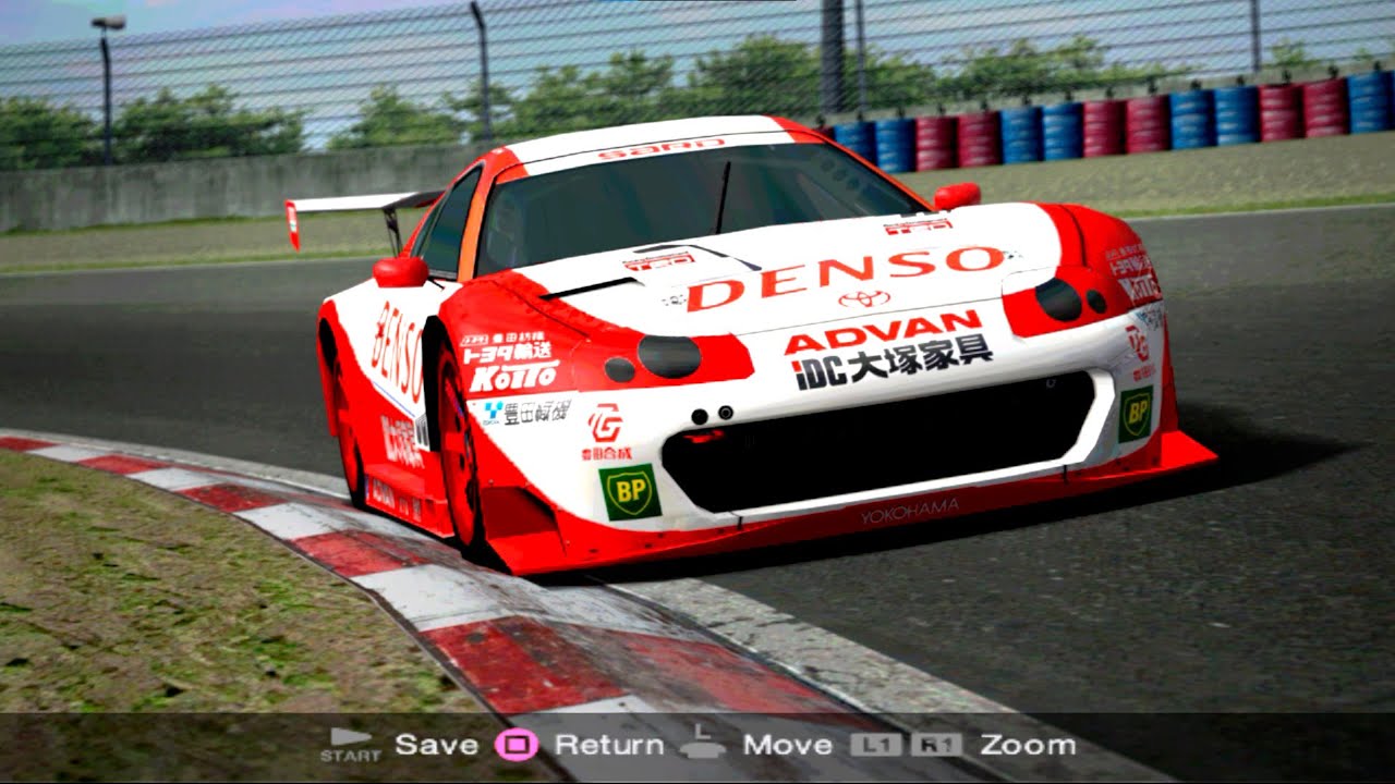 Gran Turismo 4 - Grand Valley - Toyota Denso Sard Supra GT500 - Race ...