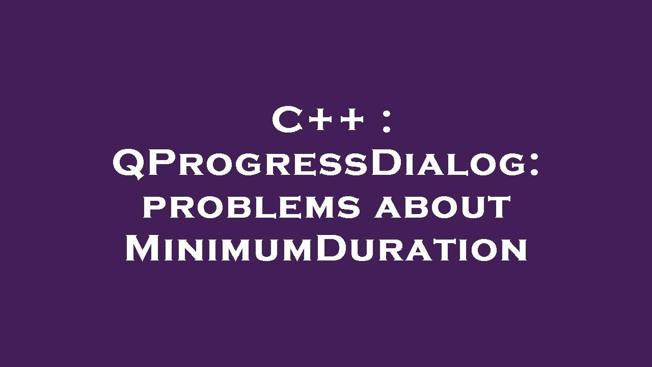 Qprogressdialog Python Qprogressdialog Python