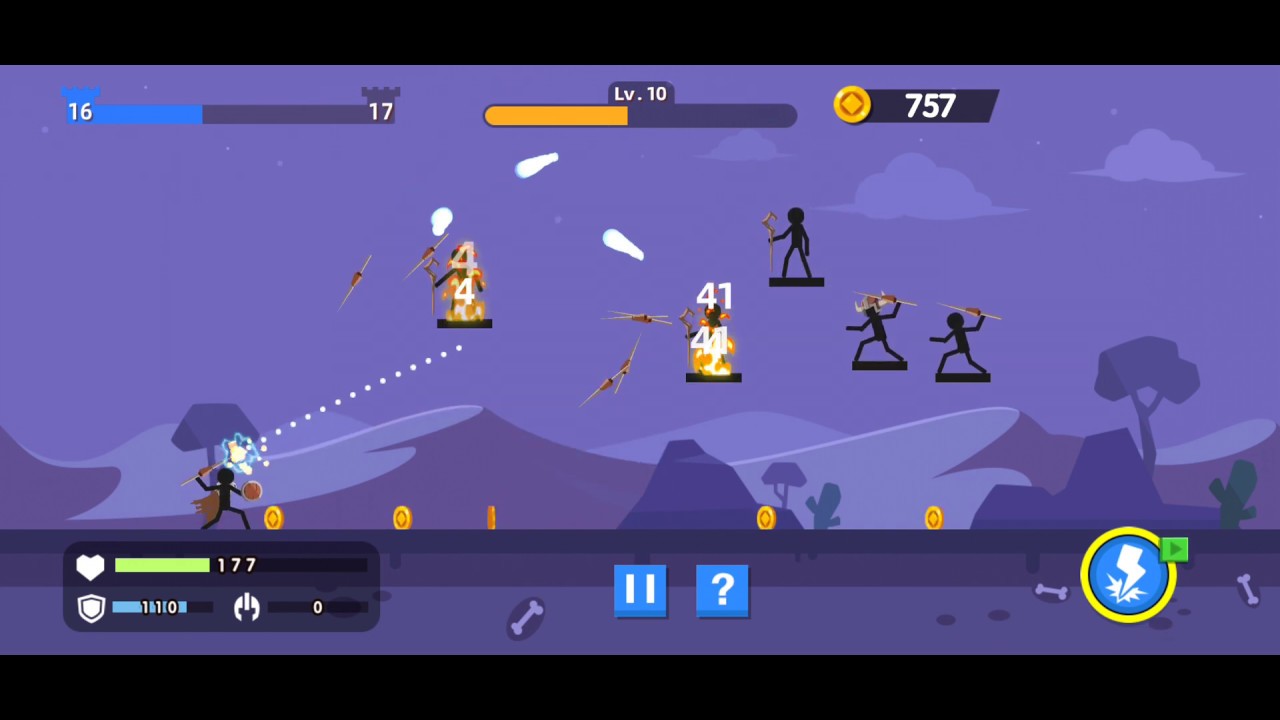 StickMan Master Magic Legend Fight Game - YouTube