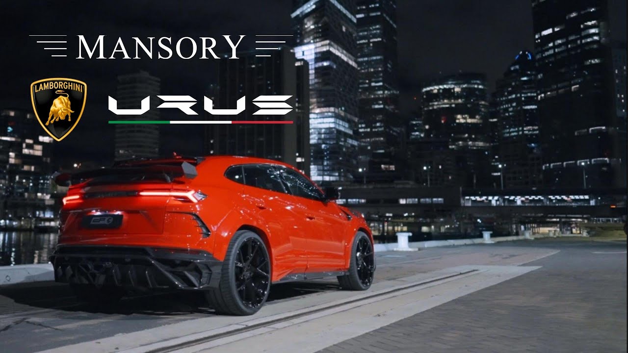 Lamborghini Urus with a MANSORY Body kit | 4K Cinematics | Sydney ...