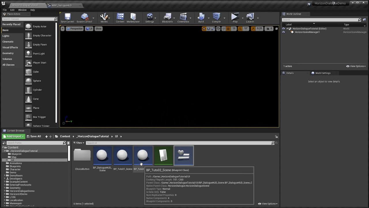 [UnrealEngine][Plugin] Horizon Dialogue Tutorial Part16: Use MsgEx to Show multiple Widget - YouTube