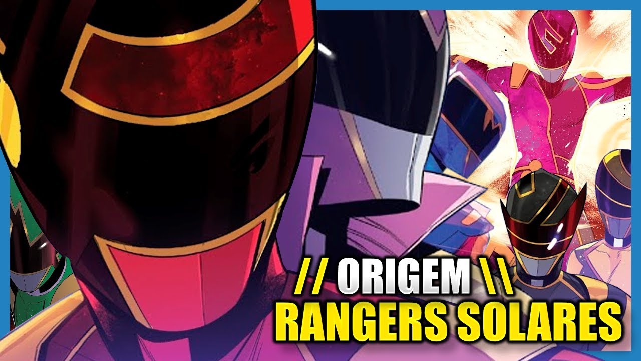 POWER RANGERS SOLARES - Origem e Poderes - YouTube