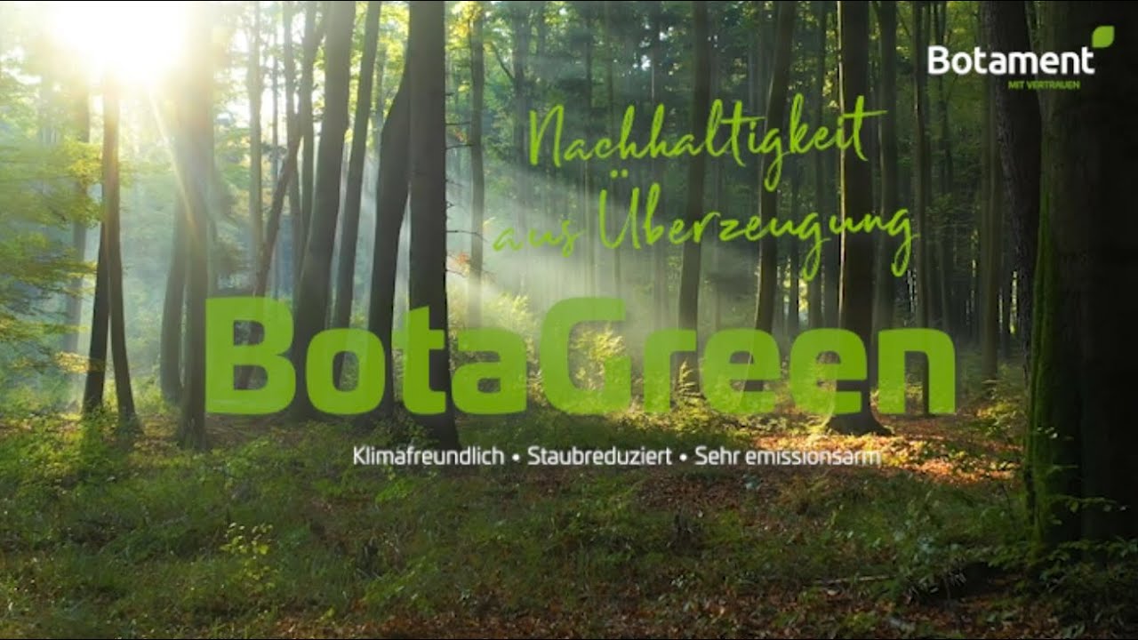 Handwerk und Natur miteinander verbinden | BotaGreen® Flexkleber C2 TE - YouTube