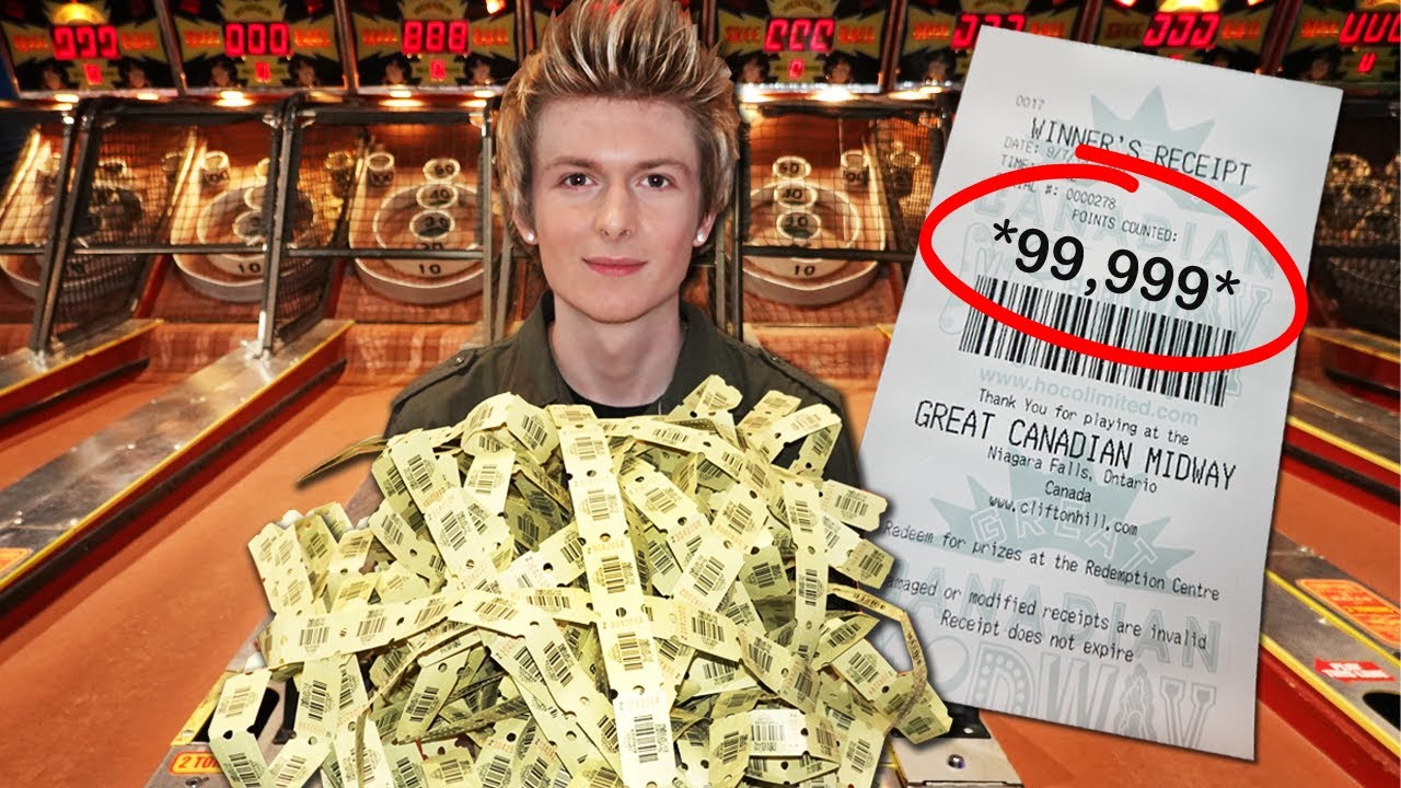 Winning BIG Jackpots at the Arcade!!! - YouTube
