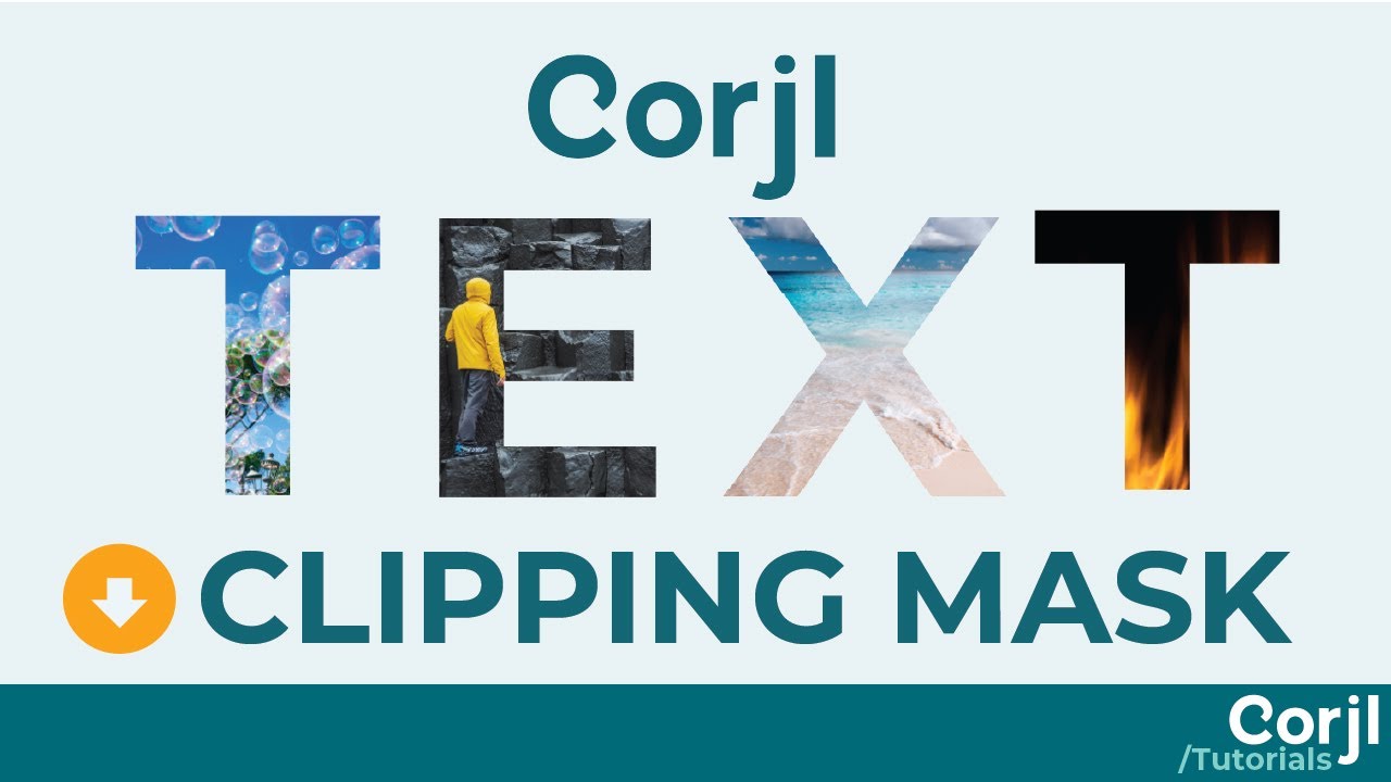 Text Clipping Mask In Corjl - YouTube