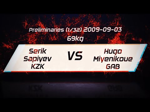 Serik Sapiyev VS Hugo Miyenikoue Серик Сапиев против Хьюго Миеникоуэ