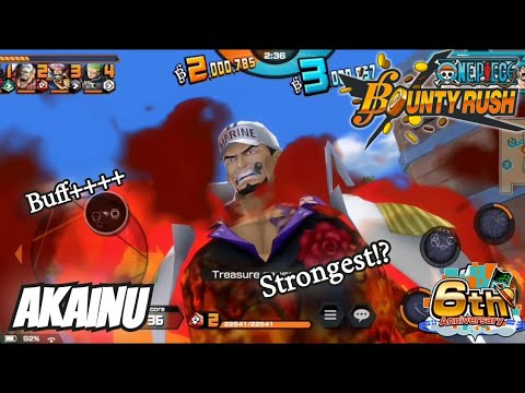 AKAINU THE STRONGEST IN ONE PIECE BOUNTY RUSH #OPBR #AKAINU - YouTube