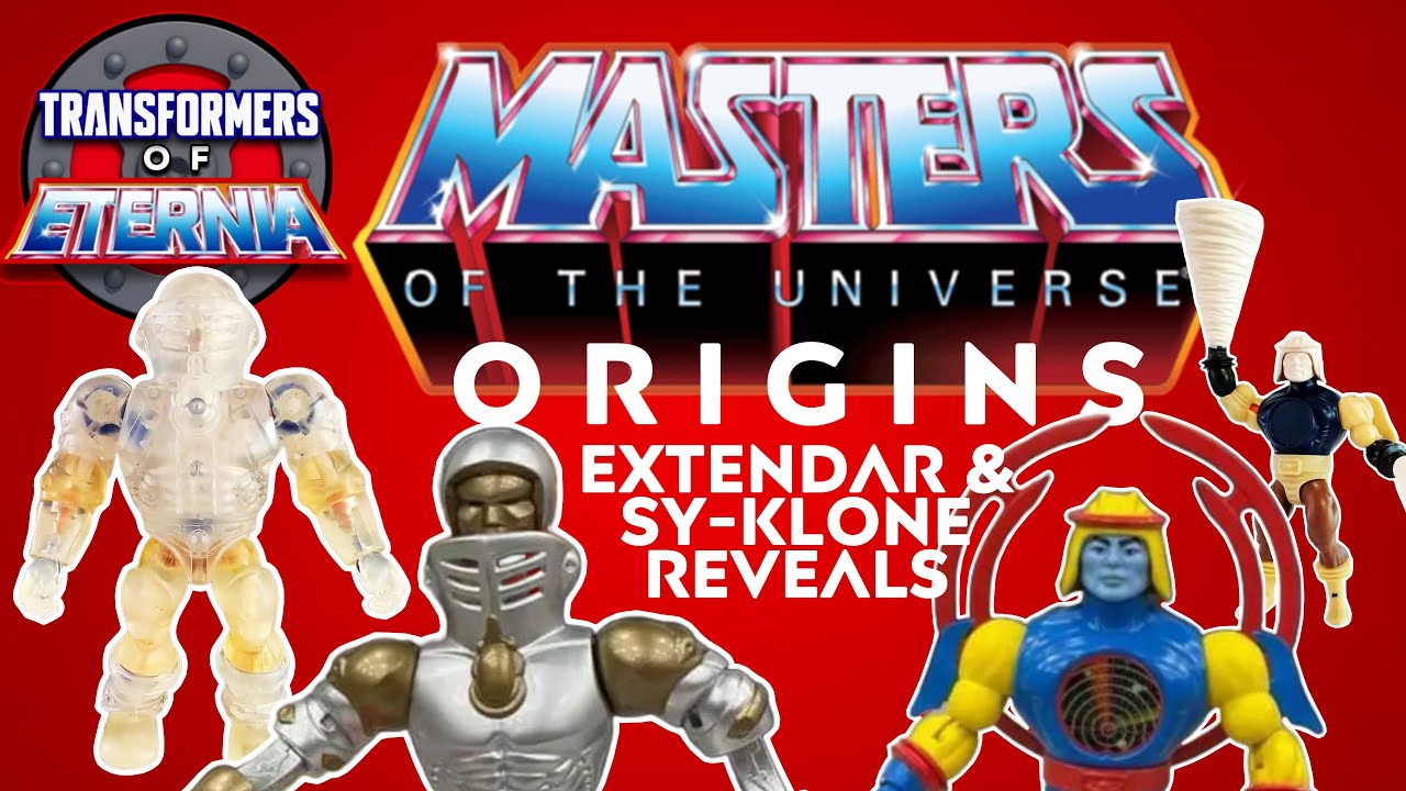 MOTU origins EXTENDAR & SY-KLONE Reveals - YouTube