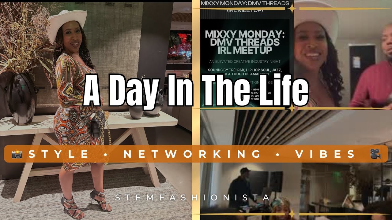 DMV Creator Meetup | Style • Networking • Vibes | A Day in the Life ...