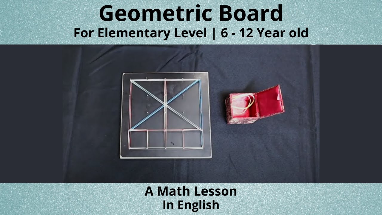 Learn Geometric Shapes using Rubberbands - A Geometry Lesson ...