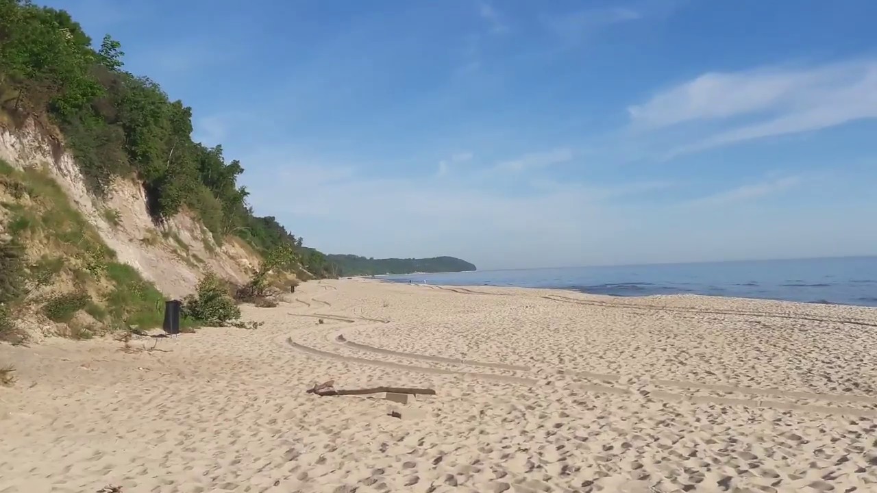Chłapowo - Wejście na plażę nr. 12 - YouTube