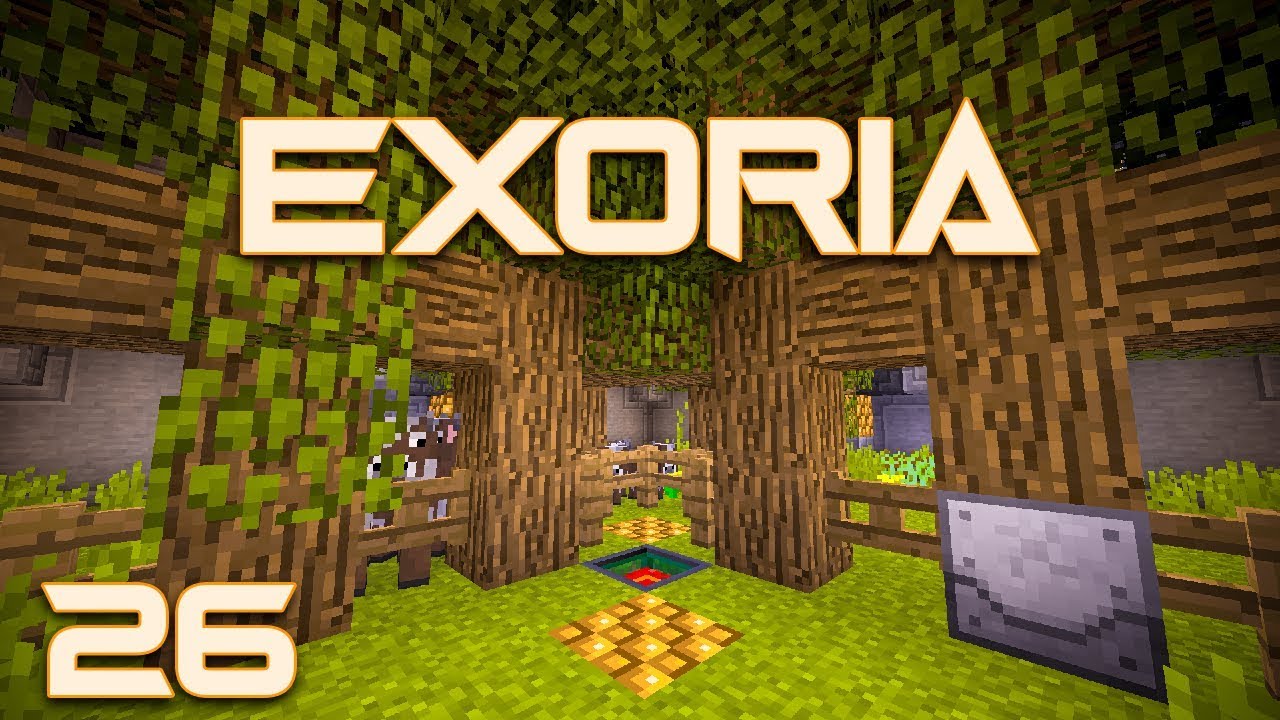 Exoria EP26 Pink Slime Mob Slaughter Factory Automation - YouTube