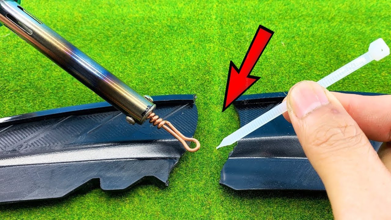 Great Ideas Repair Damaged Plastic with Welder! Smart Plastic Repair ...