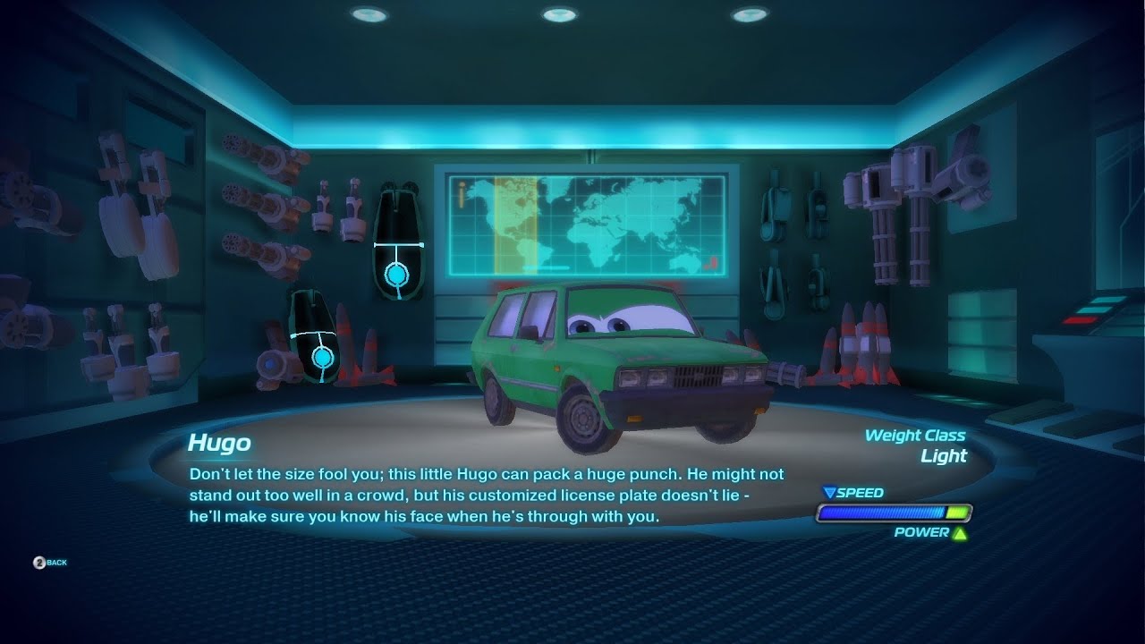 Cars 2 PC - Hugo Gameplay - YouTube